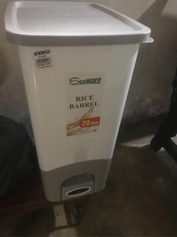 L083 FREE SHIPPING Rice Dispenser, Rice Container 20kg, Furniture ...