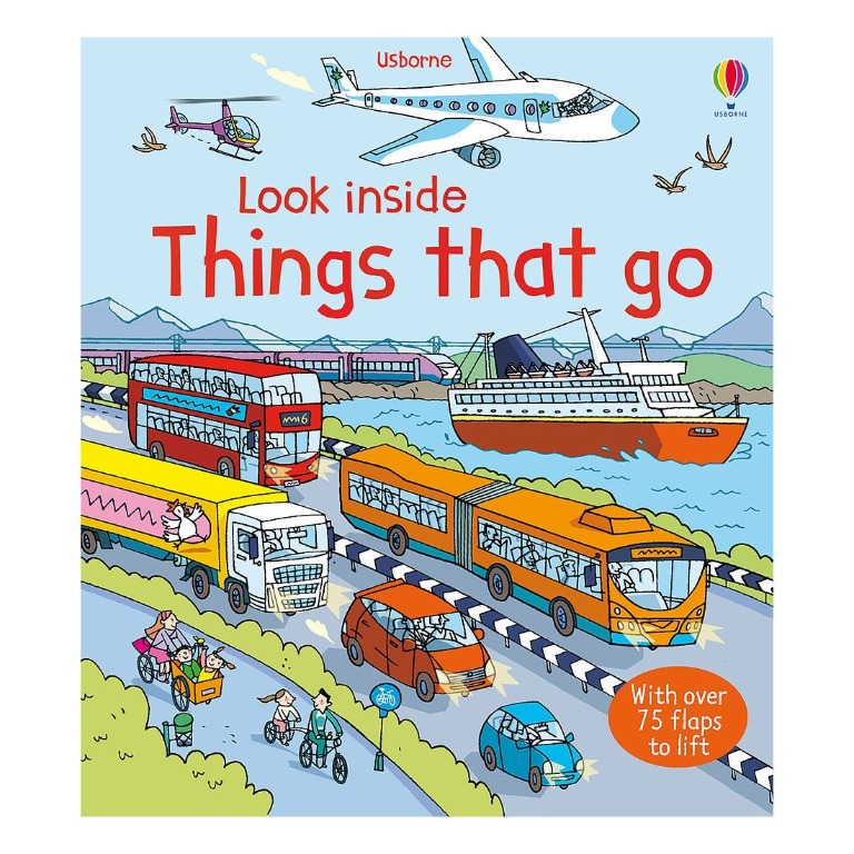 Look Inside Things That Go, Hobbies & Toys, Books & Magazines, Children ...
