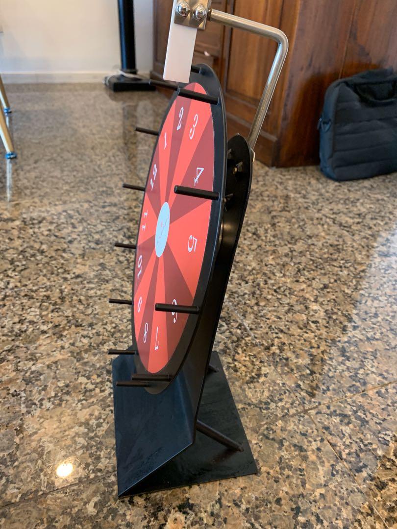 Lucky draw spinning wheel, Babies & Kids, Baby Nursery & Kids Furniture ...