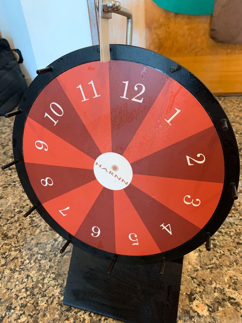 Lucky draw spinning wheel, Babies & Kids, Baby Nursery & Kids Furniture ...