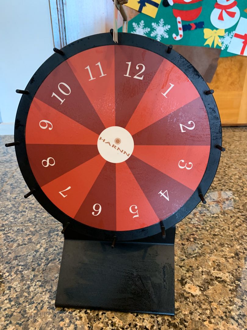 Lucky draw spinning wheel, Babies & Kids, Baby Nursery & Kids Furniture ...