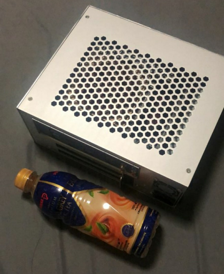 Metalfish S3 Mini ITX case with 400W PSU, Computers & Tech, Parts ...