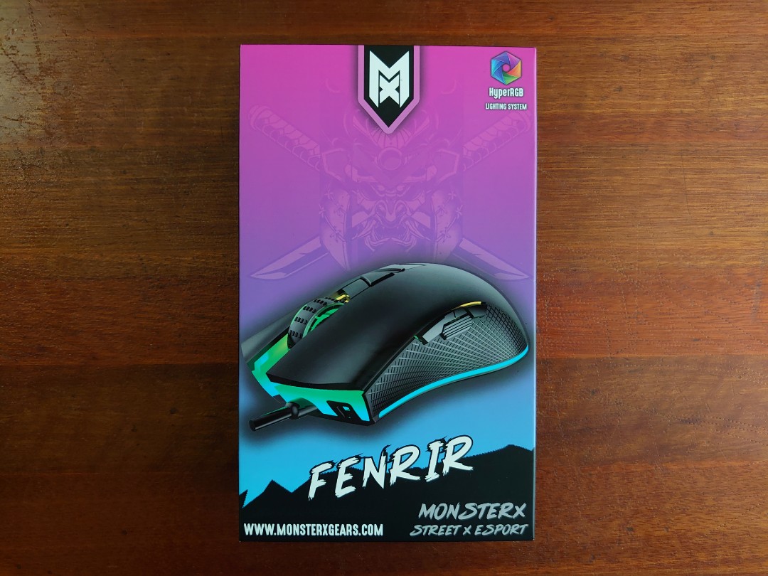 MonsterX Fenrir RGB Gaming Mouse, Electronics, Computer Parts ...