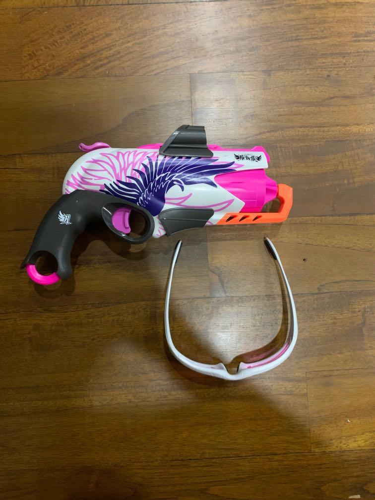 Nerf Rebelle Revolver, Hobbies & Toys, Toys & Games on Carousell