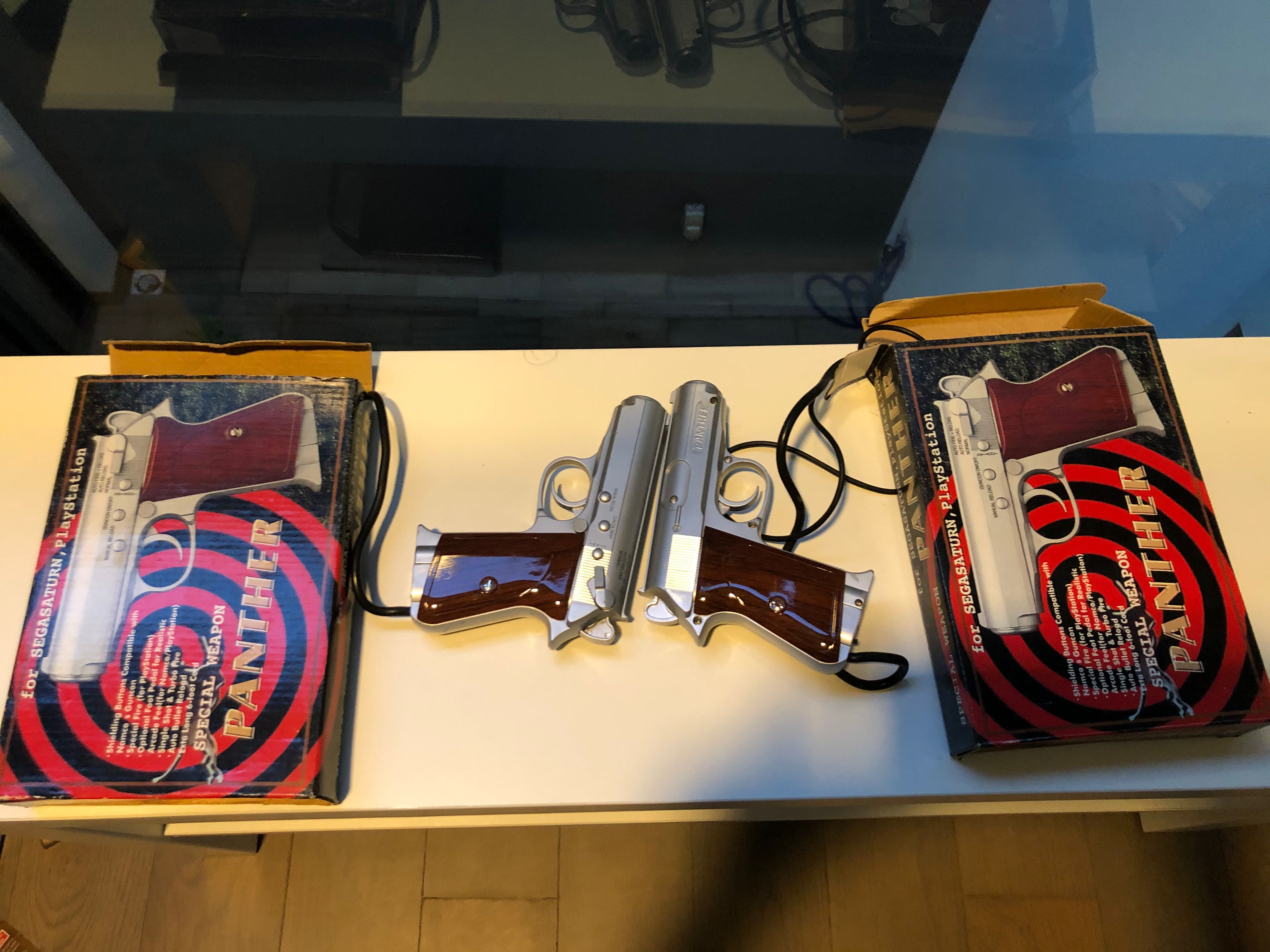 Retro PS2 Panther Pistols / Guns, Video Gaming, Video Game Consoles ...