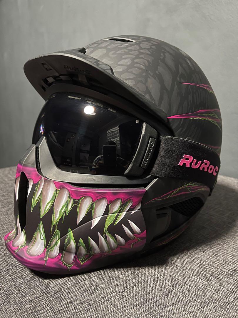 Ruroc RG1-DX toxin helmet, Sports Equipment, Bicycles & Parts, Parts ...