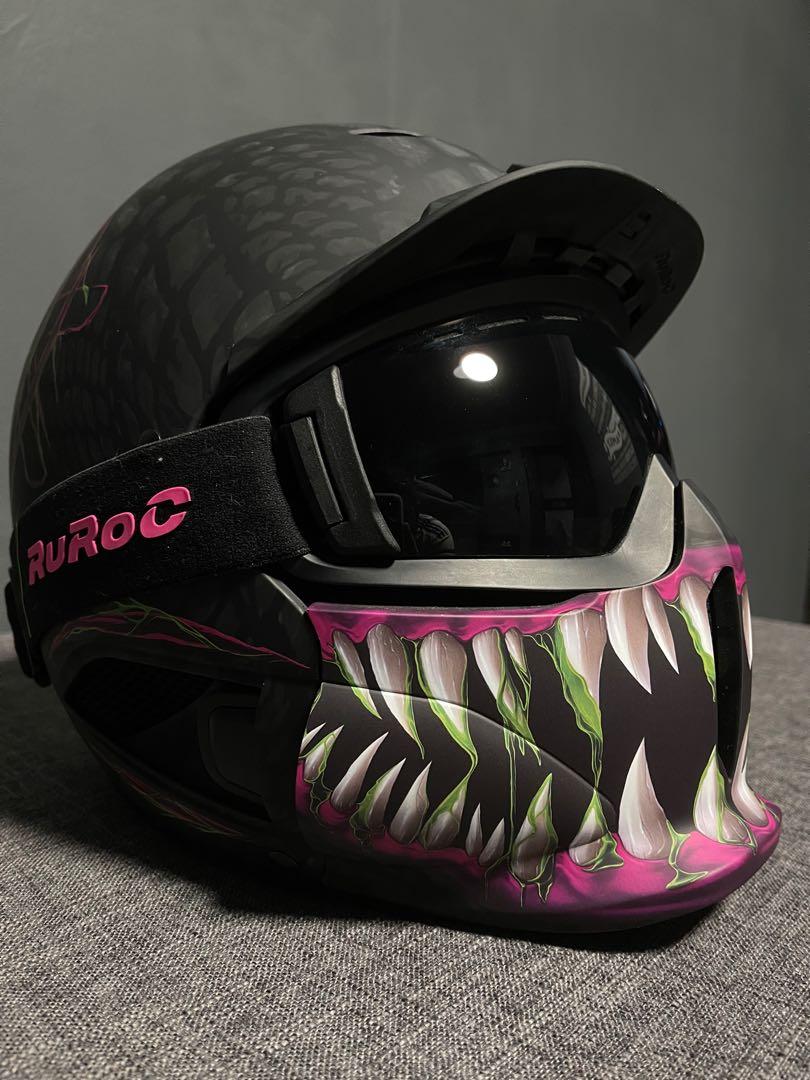 Ruroc RG1-DX toxin helmet, Sports Equipment, Bicycles & Parts, Parts ...