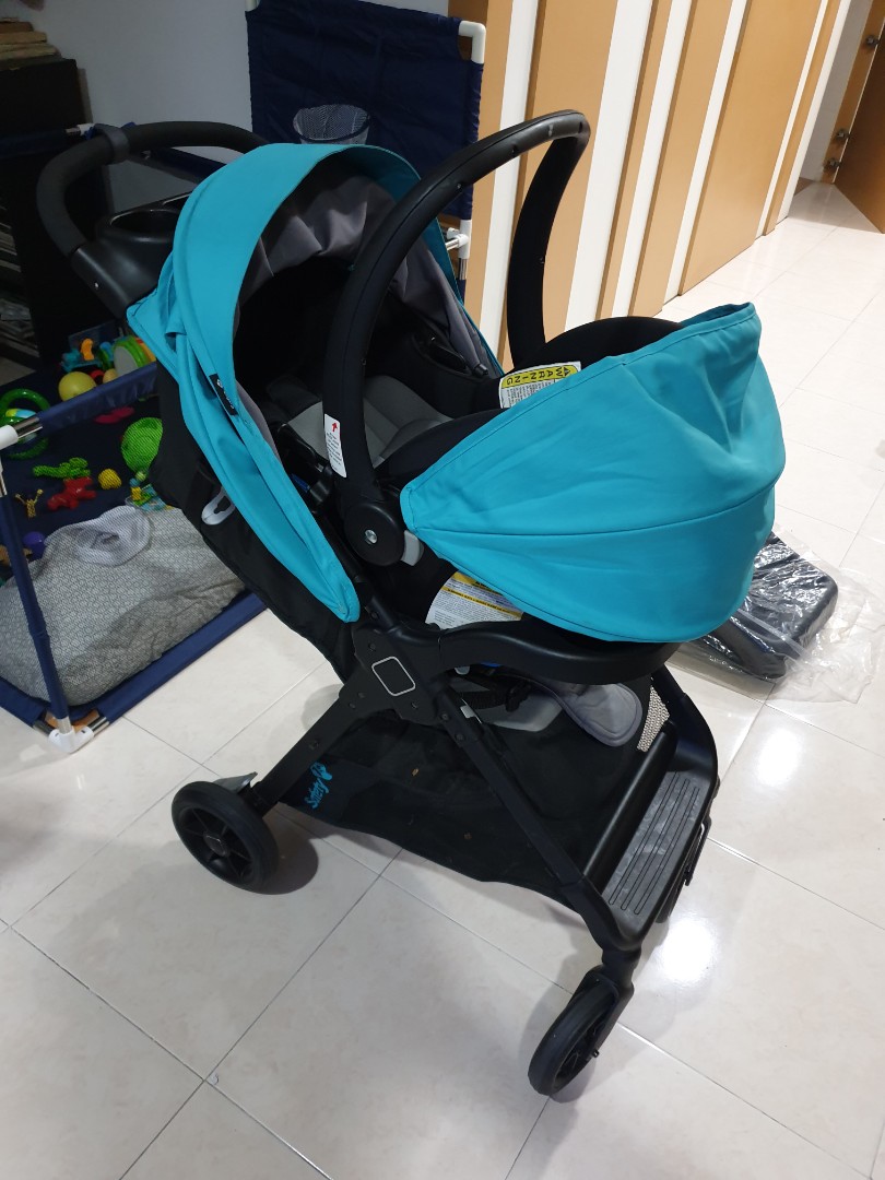 safety 1st smooth ride travel system pram with baby bassinet, Babies ...