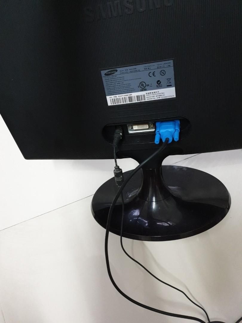 19.5in Samsung Monitor Model S20C300BL, Computers & Tech, Parts ...