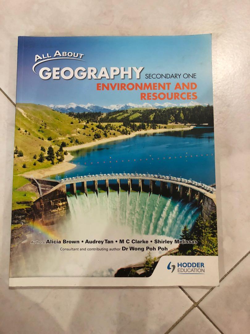 Sec 1 Geography Textbook environment and resource, Free Items on Carousell