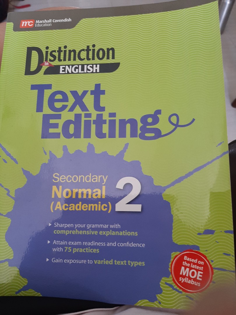 Sec 2 Na editing excercise book, Hobbies & Toys, Books & Magazines ...