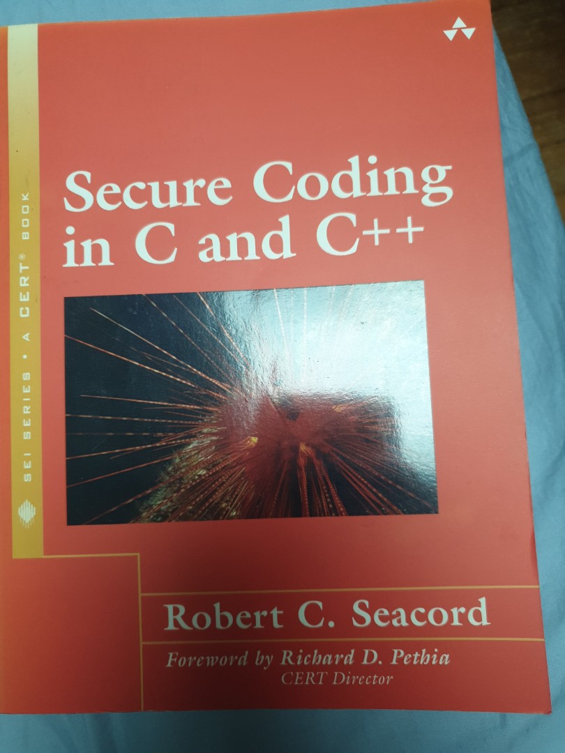 Secure Coding in C and C++, Books & Stationery, Textbooks, Professional Studies on Carousell