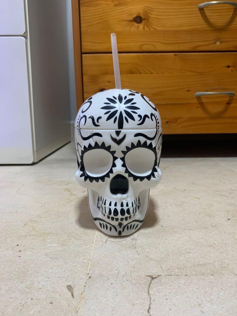 Skull Drinking Cup, Free Items on Carousell