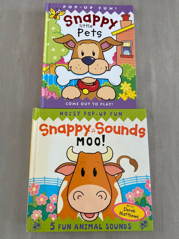 Snappy pop-up fun books, Hobbies & Toys, Books & Magazines, Children's ...
