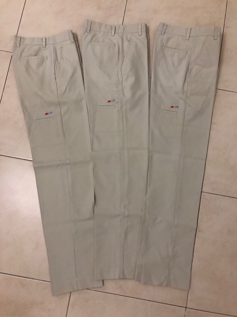 SST Uniform, Men's Fashion, Bottoms, Chinos on Carousell