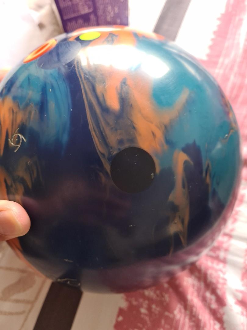 Storm Bowling Ball Sure Lock 15lbs, Sports Equipment, Sports & Games ...