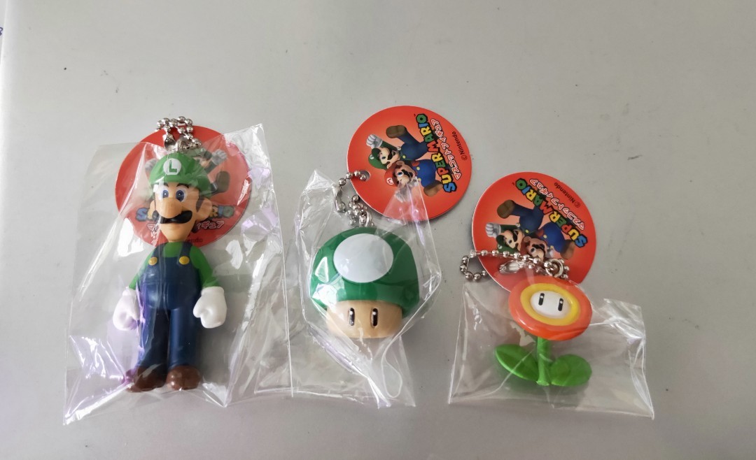 Super Mario Keychain (Japan Gashapon), Hobbies & Toys, Toys & Games on ...
