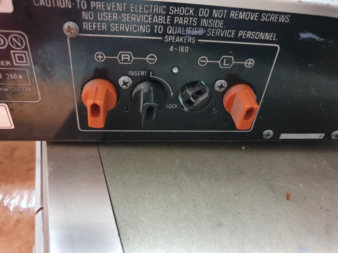 Technics SU-z25 power Amplifier, Audio, Soundbars, Speakers ...