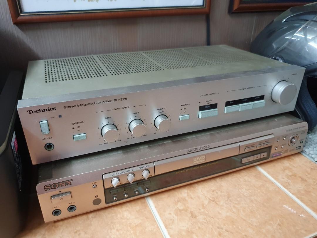 Technics SU-z25 power Amplifier, Audio, Soundbars, Speakers ...