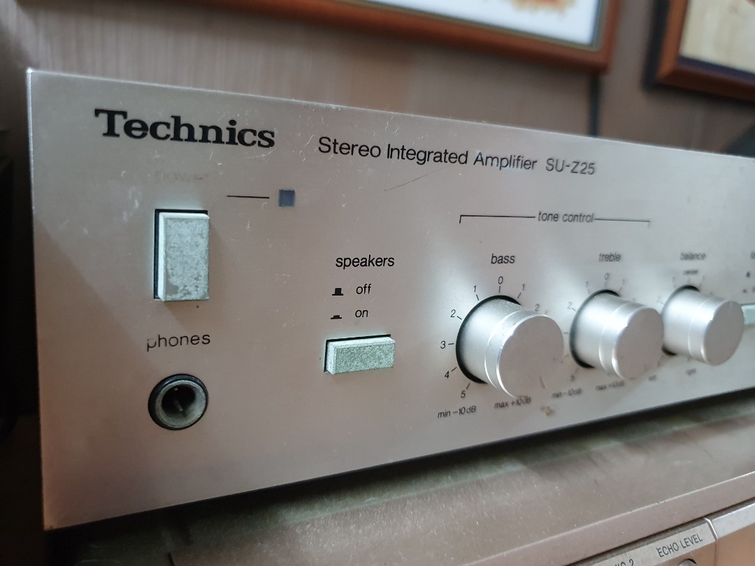 Technics SU-z25 power Amplifier, Audio, Soundbars, Speakers ...