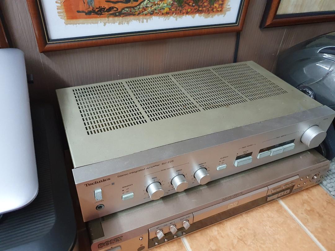 Technics SU-z25 power Amplifier, Audio, Soundbars, Speakers ...