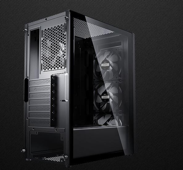 Tecware VEGA L Compact ATX Case with 4*ORBIS F1 ARGB Fans | Front and ...