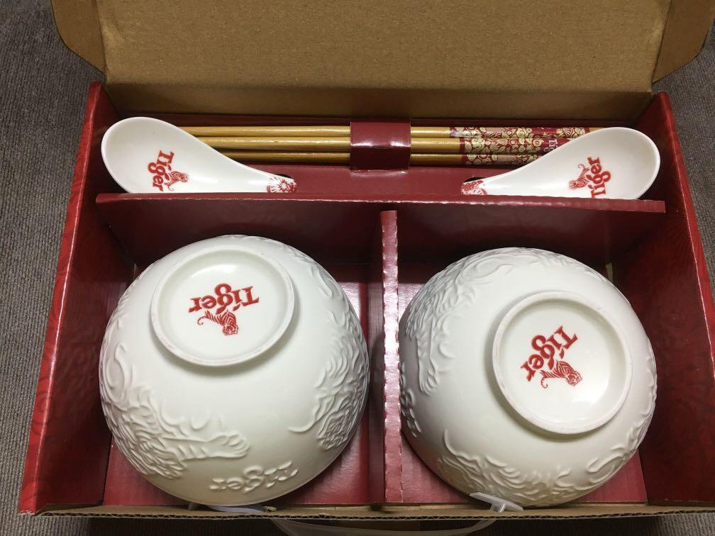Tiger Ong Lai Bowl Set, Furniture & Home Living, Home Decor, Vases ...