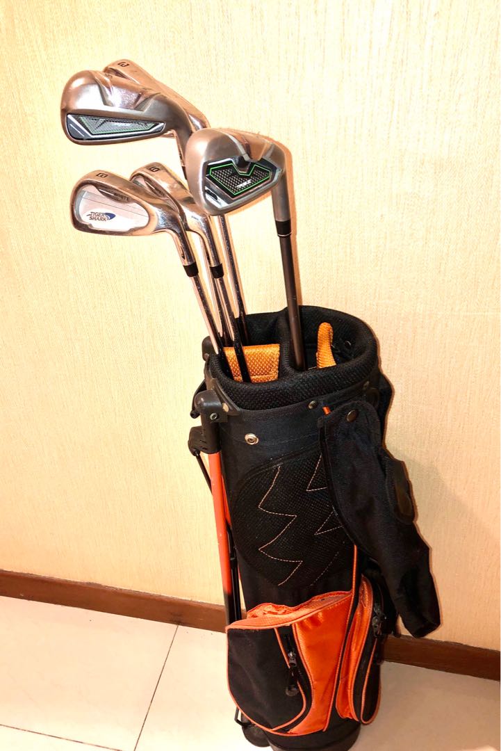 Tiger shark Golf Set, Sports Equipment, Sports & Games, Golf on Carousell