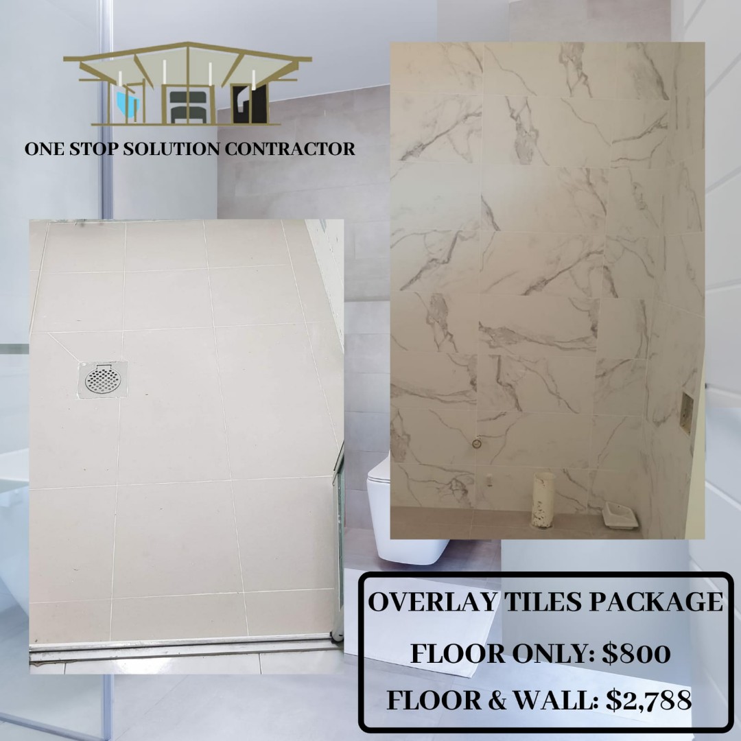 Tiling works, Home Services, Renovations on Carousell