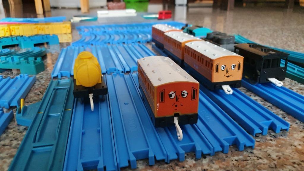 Tomy Thomas and Friends train set, Toys & Games, Others on Carousell