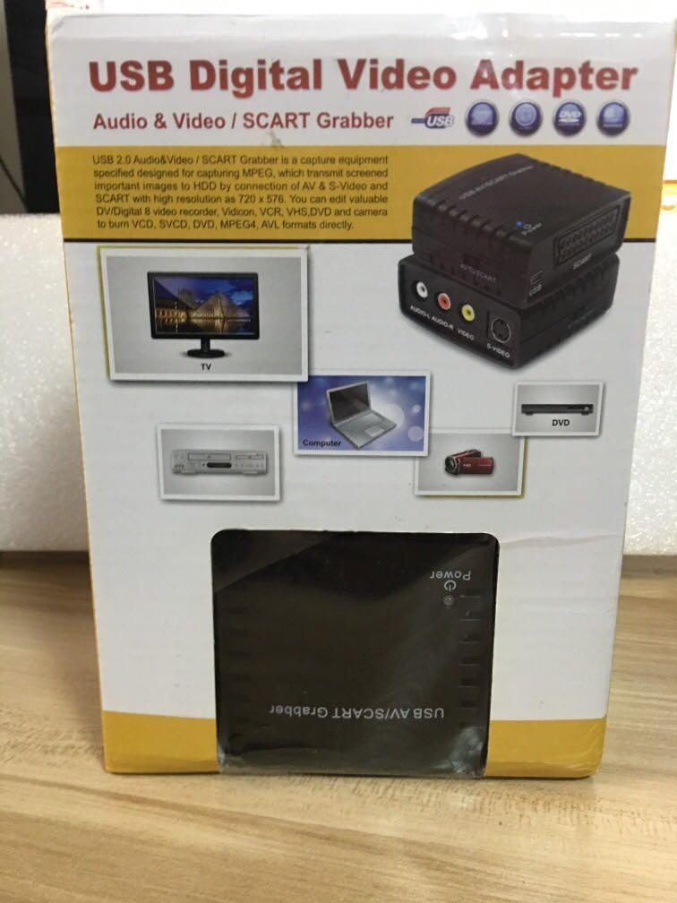 Usb digital video adapter, Computers & Tech, Parts & Accessories ...