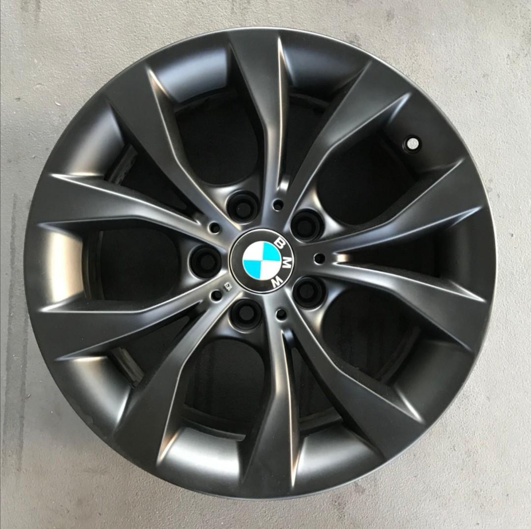 Used 17" Original BMW Rims, Car Accessories, Tyres & Rims on Carousell