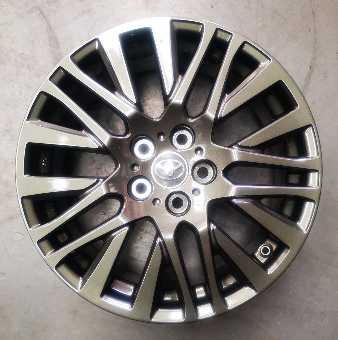 Used 18" Original Toyota Rims, Car Accessories, Tyres & Rims on Carousell
