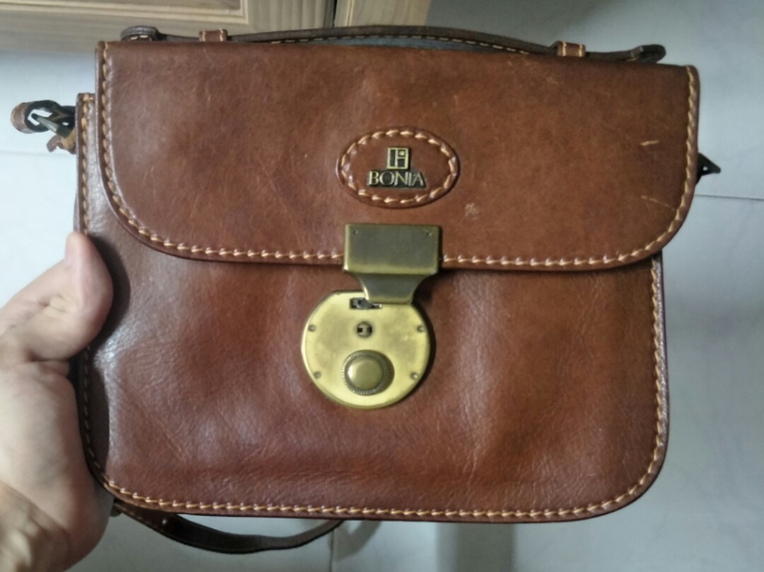 Vintage Bonia Antico Collection, Luxury, Bags & Wallets on Carousell
