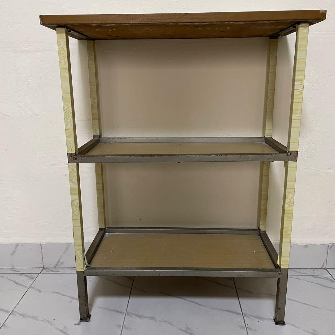 Vintage old-school shelf, Furniture & Home Living, Furniture, Shelves ...