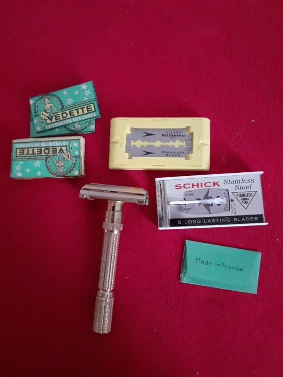 Vintage Shaver 1960s with Blades, Hobbies & Toys, Memorabilia ...