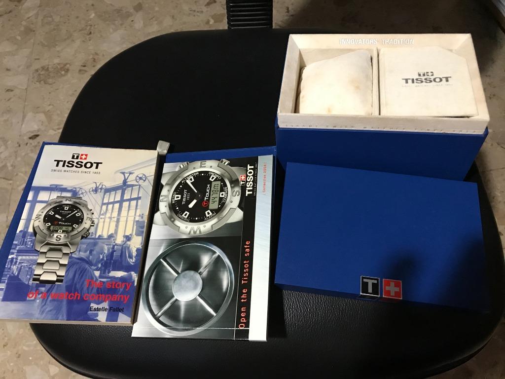 Vintage TISSOT Box with Tissot's Story and Collections, Women's Fashion ...