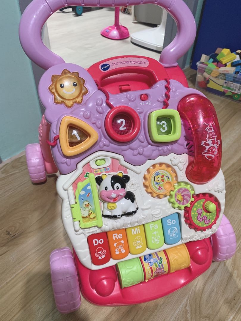 VTech Fist steps baby walker, Babies & Kids, Infant Playtime on Carousell