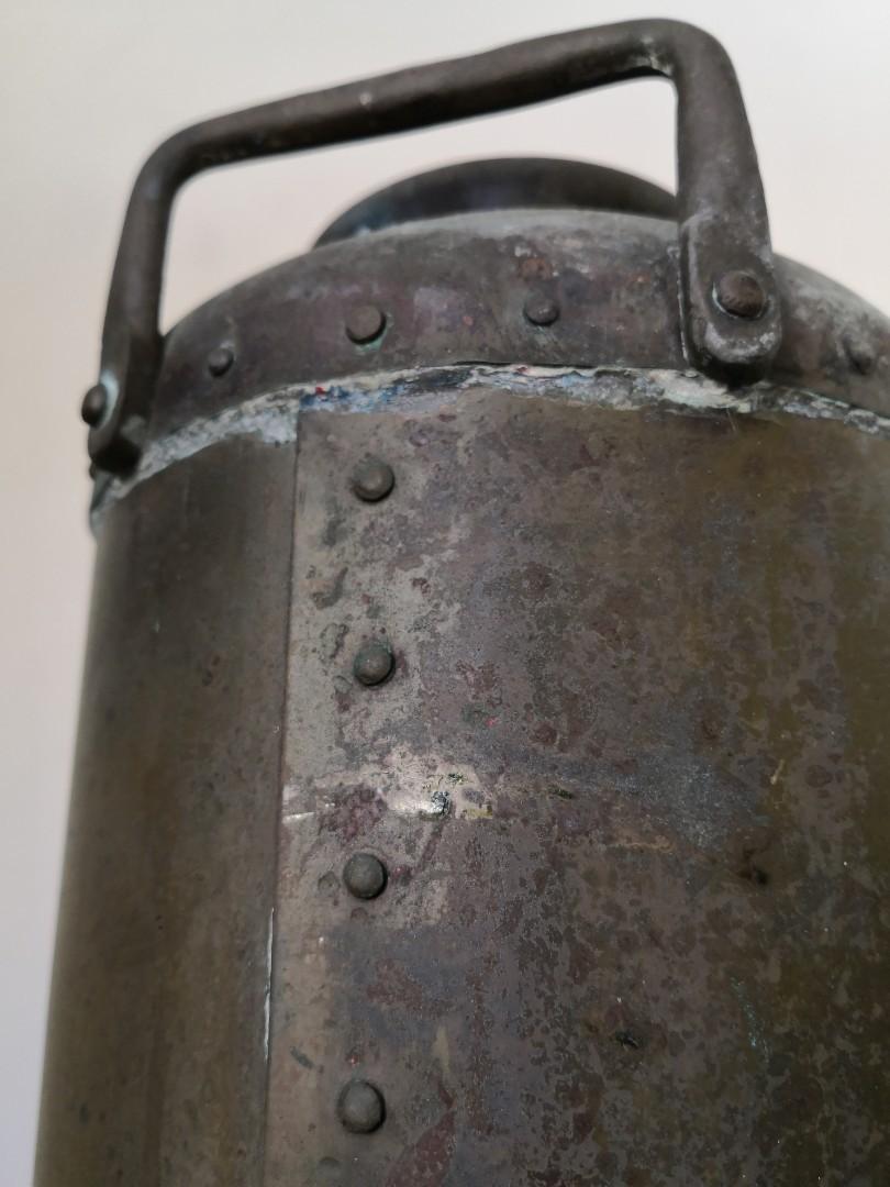 Vintage 1955 Copper 'Simplex Fire Extinguisher' by Wormald Brothers ...