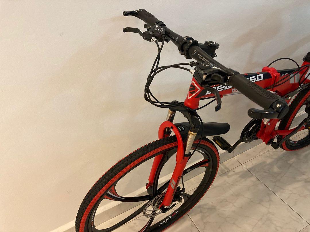 26‘ Begasso foldable bicycle MTB 24speed, Sports Equipment, Bicycles ...