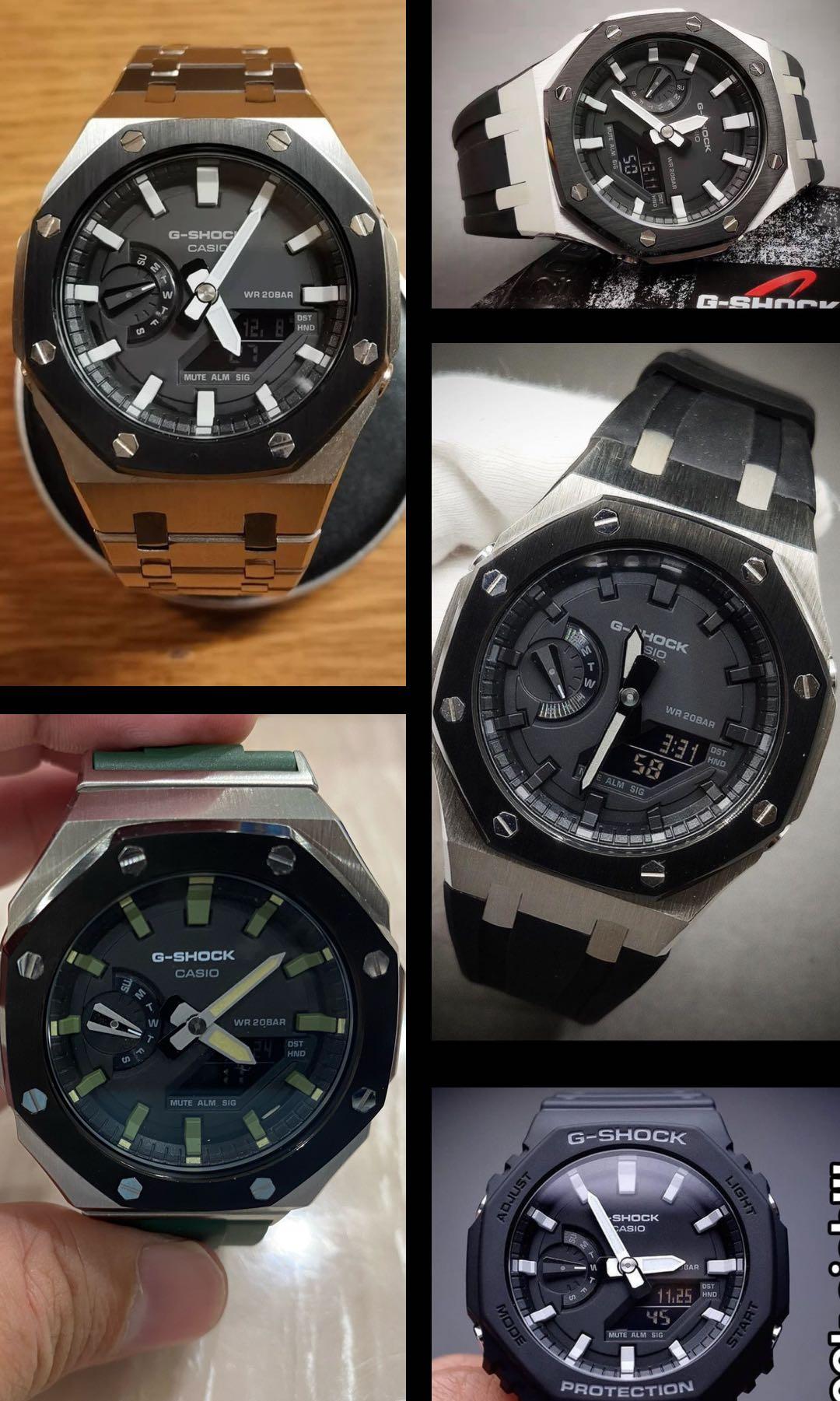 All versions v2 v3 v4 Casio gshock Ap mod ap hublot rubber bracelet ga ...