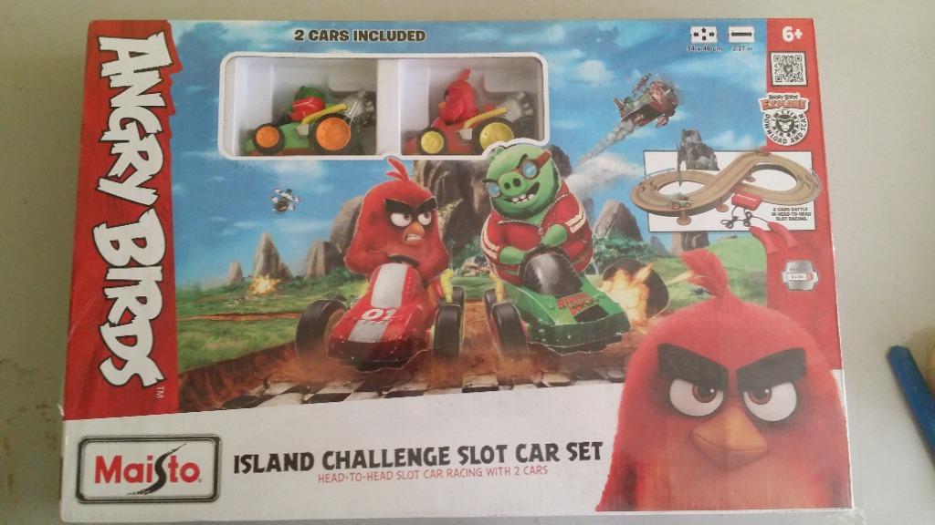 Angry Birds Island Challenge Slot Car Playset New, Hobbies & Toys, Toys ...