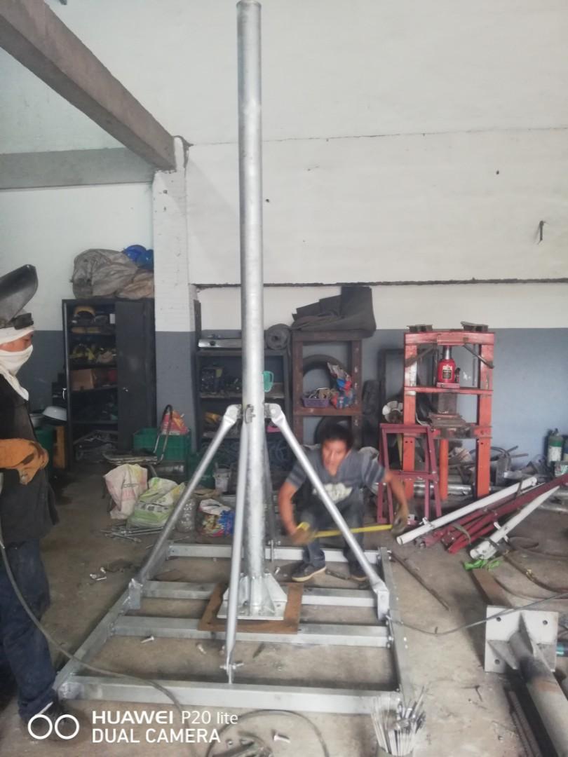 Antenna Tower, Monopole, Guyed Pole Mast, Bipod, Trilon , Commercial ...