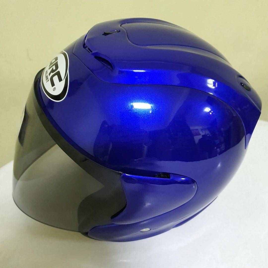 ARC RITZ HELMET BLUE COLOR, Motorcycles, Motorcycle Accessories on ...