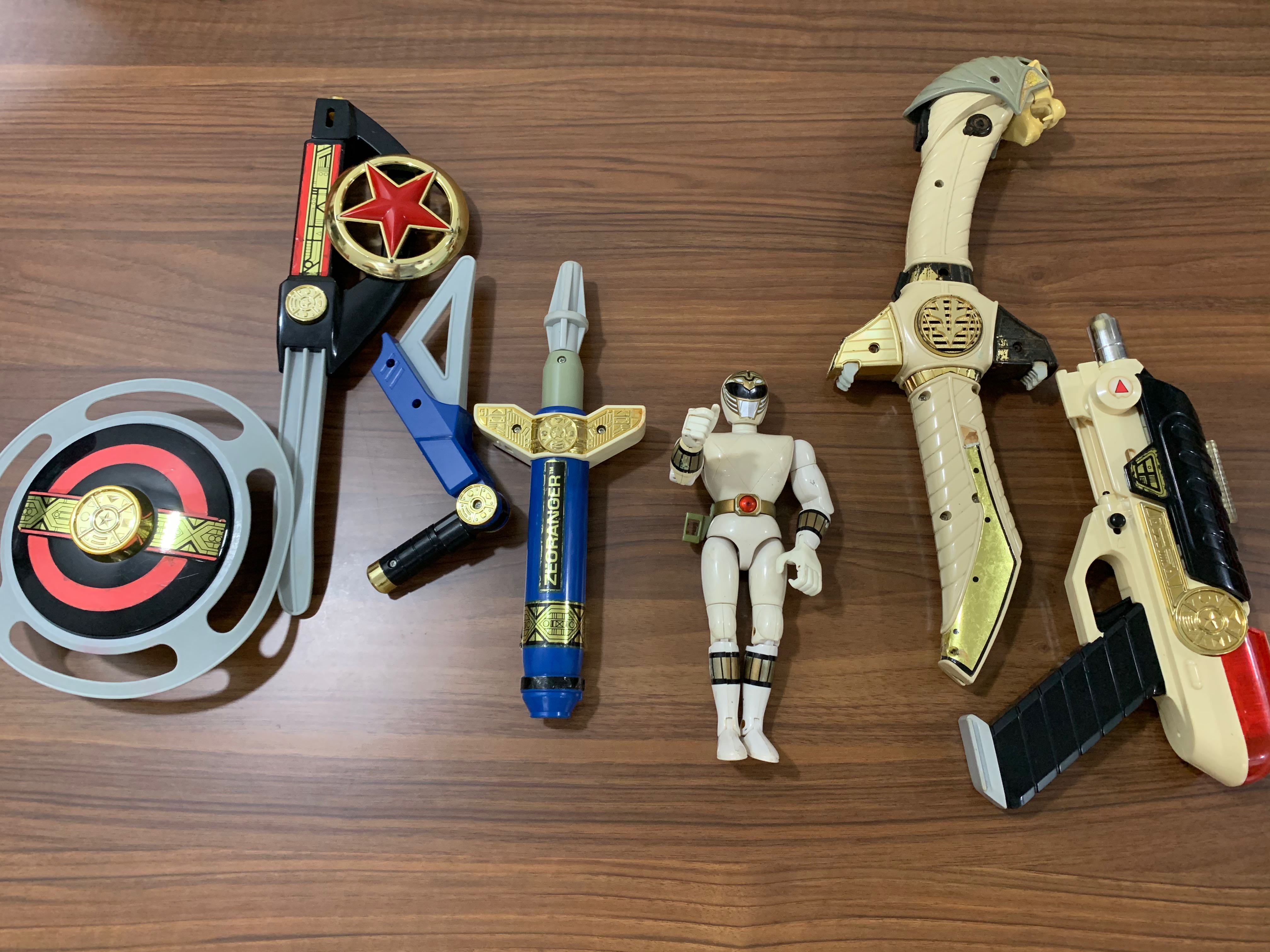 Authentic Bandai White Power Ranger Tommy King Smasher Legacy Saba ...