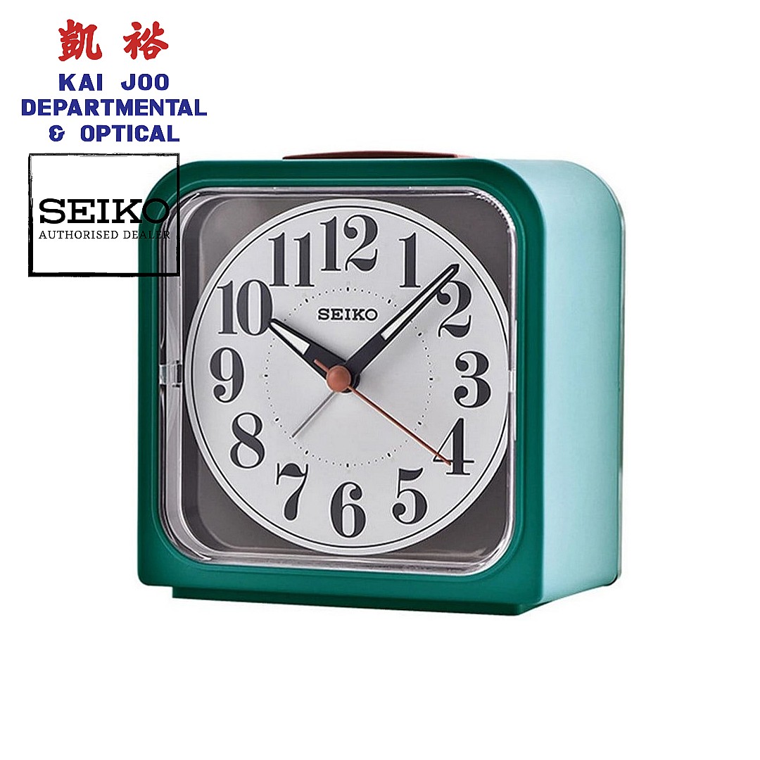 BN Seiko Matt Green Bedside Alarm Clock, Furniture & Home Living, Home ...