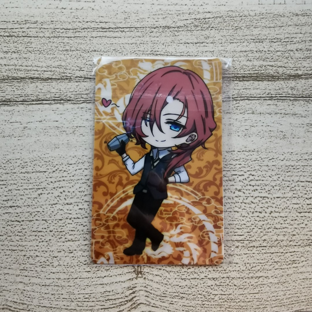 AVAILABLE Bungou Stray Dogs Chuuya Nakahara Sticker Card, Hobbies ...
