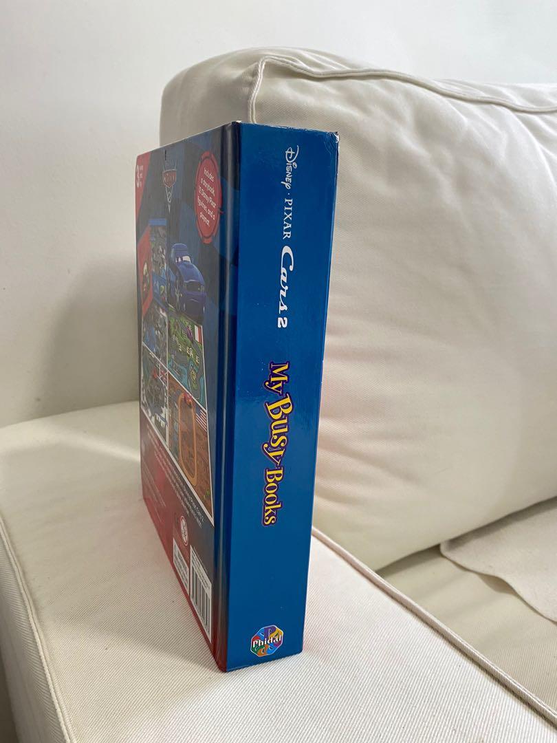 Disney Pixar My Busy Books Cars 2 Activity Storybook 12 Figures Playmat ...