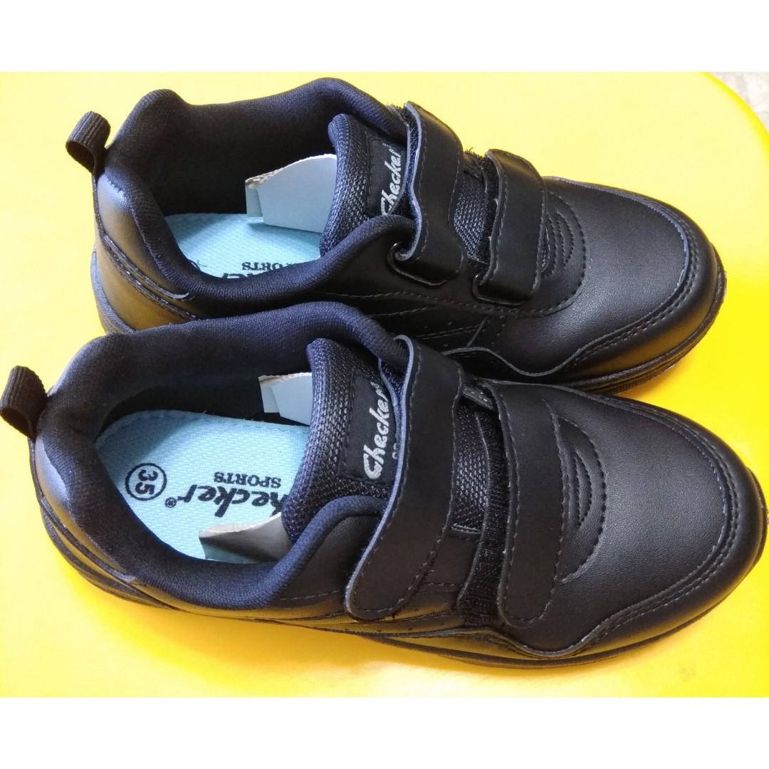Checker sports school shoe, Babies & Kids, Babies & Kids Fashion on ...