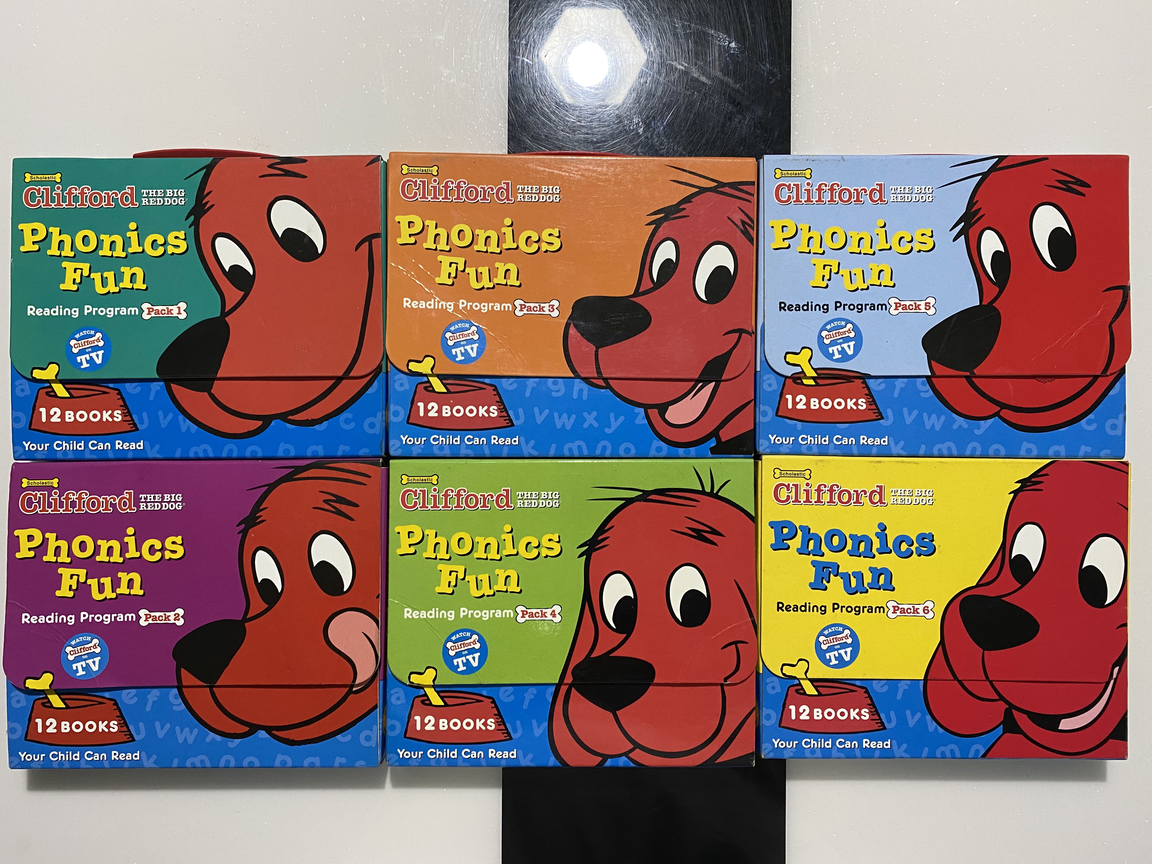 Clifford the Big Red Dog (Pack 1 - 6), Hobbies & Toys, Books ...